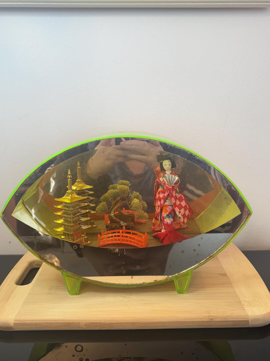 Large Vintage Japanese Diorama Music Box - Etsy