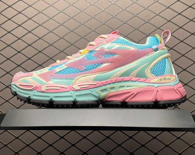 Off-white BRB Sneakers "rainbow" | Luxury Designer Shoes | Multicolor ...