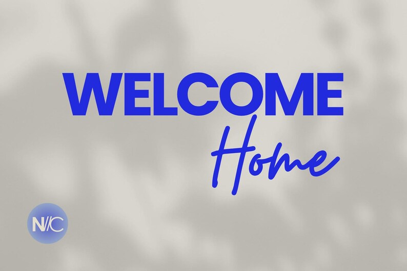 Church Visitor Connect Card Canva Template | Church Guest Card Editable ...