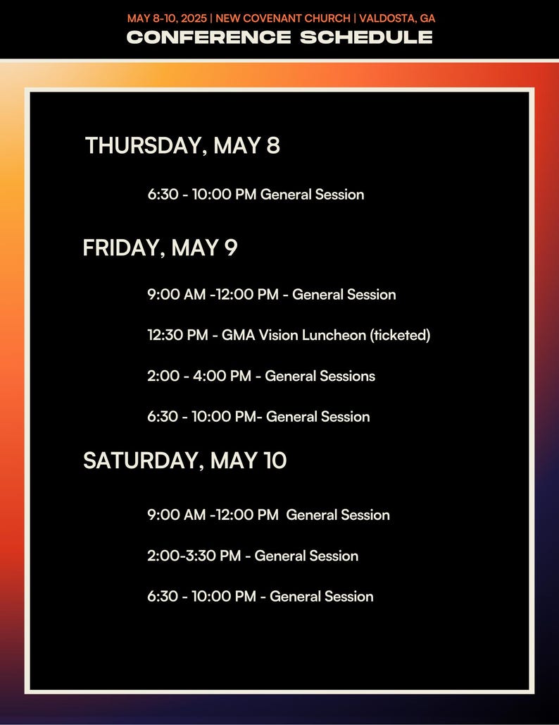 Church Conference Canva Templates | Editable Church Poster, Infographic ...