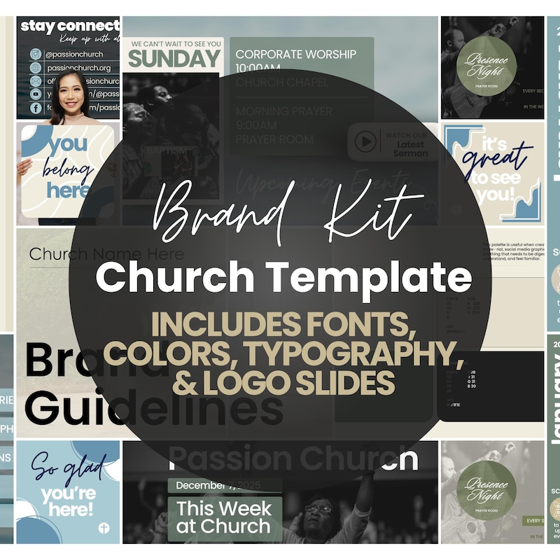 Church Branding Kits - Etsy