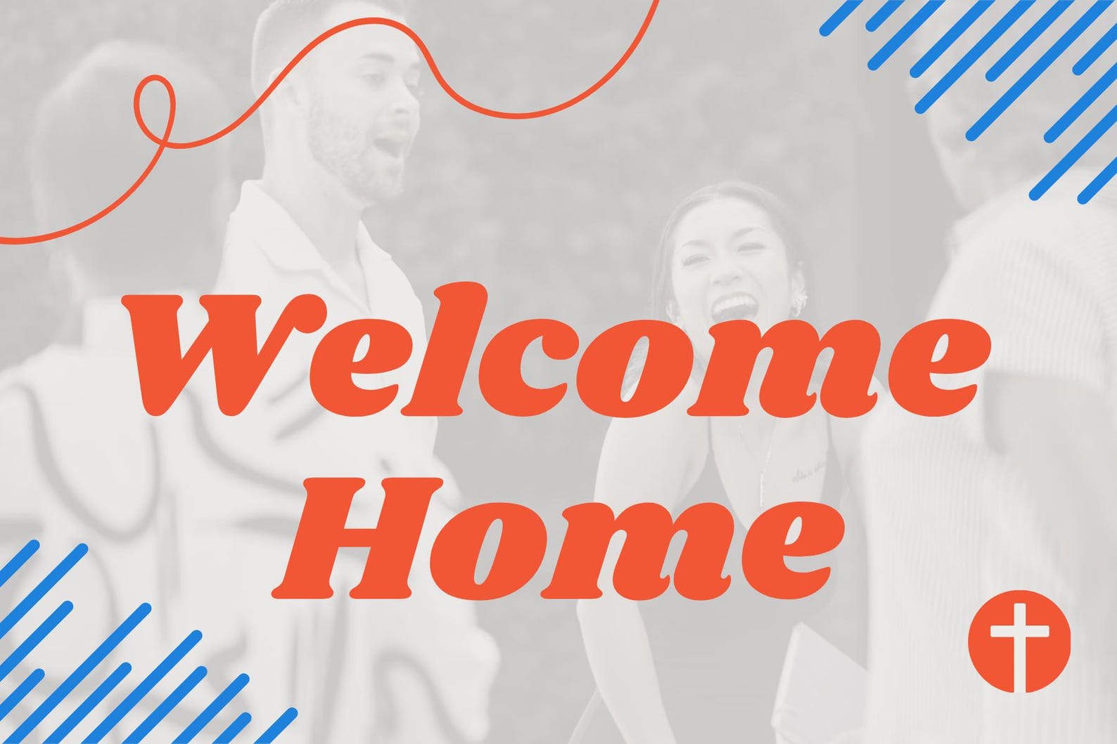 Church Visitor Connect Card Canva Template | Editable Guest Form - Etsy