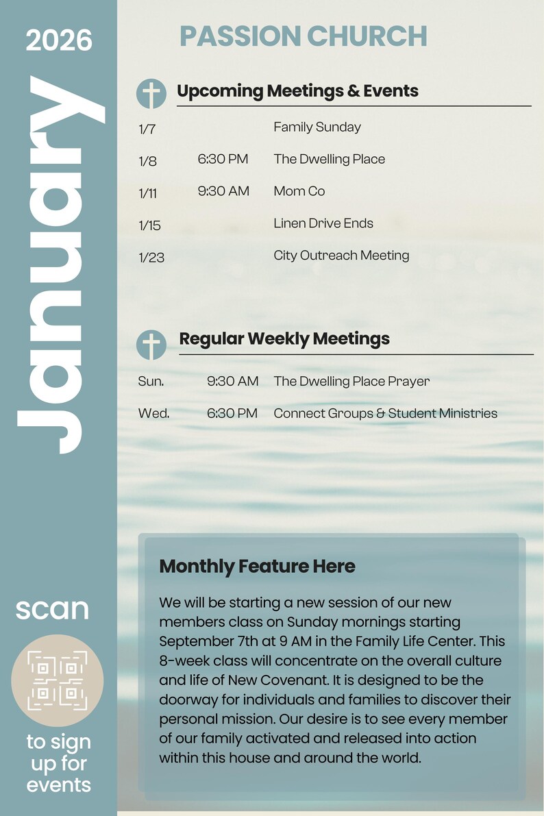 Church Canva Templates | Complete Ministry Graphics Bundle (digital ...