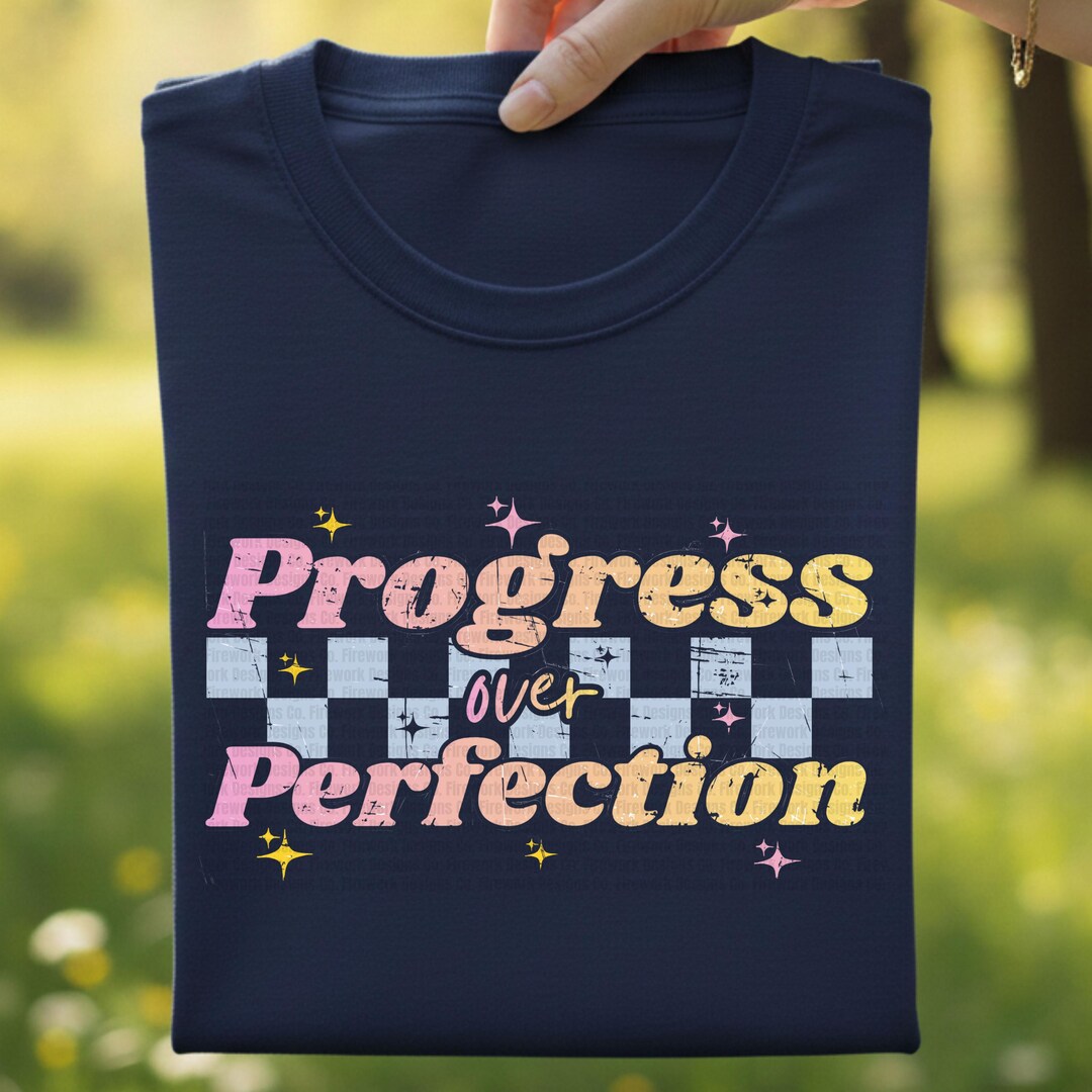 Progress Over Perfection PNG Bundle | 90s Aesthetics Teacher ...