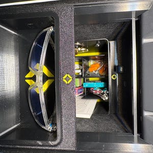 Rivian R1T / R1S Center Console Organizer Set – Sliding Tray + Lower ...