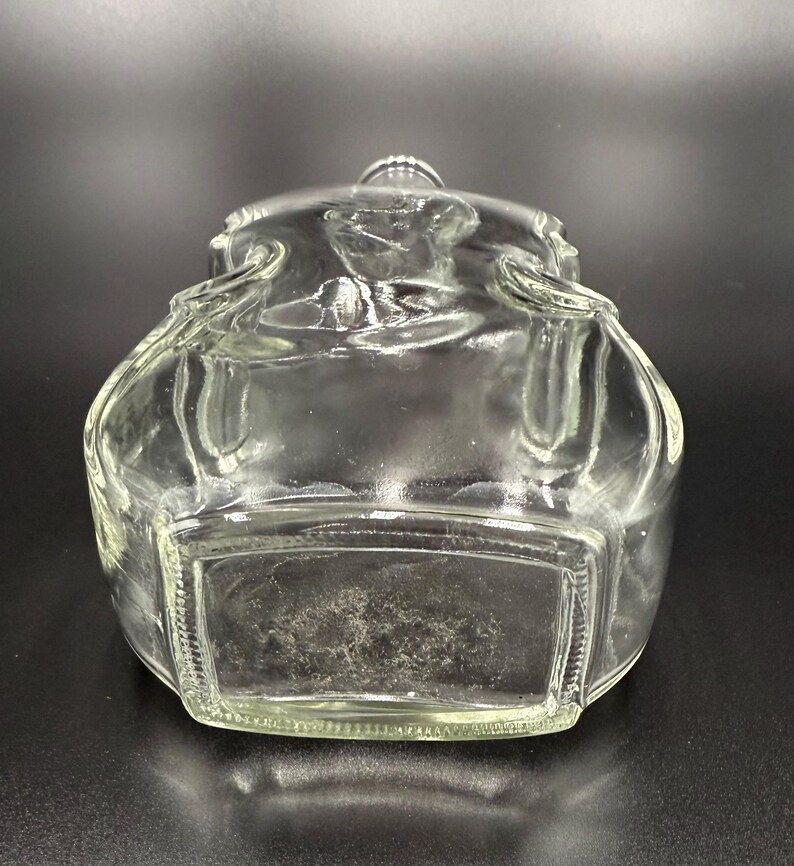 Vintage Clear Glass Violin Shaped Bottle by Wheaton Glass Company ...