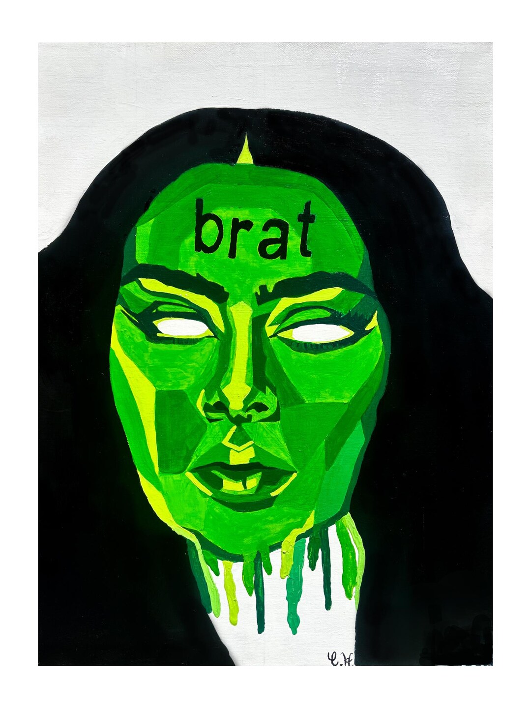 Brat Painting - Etsy