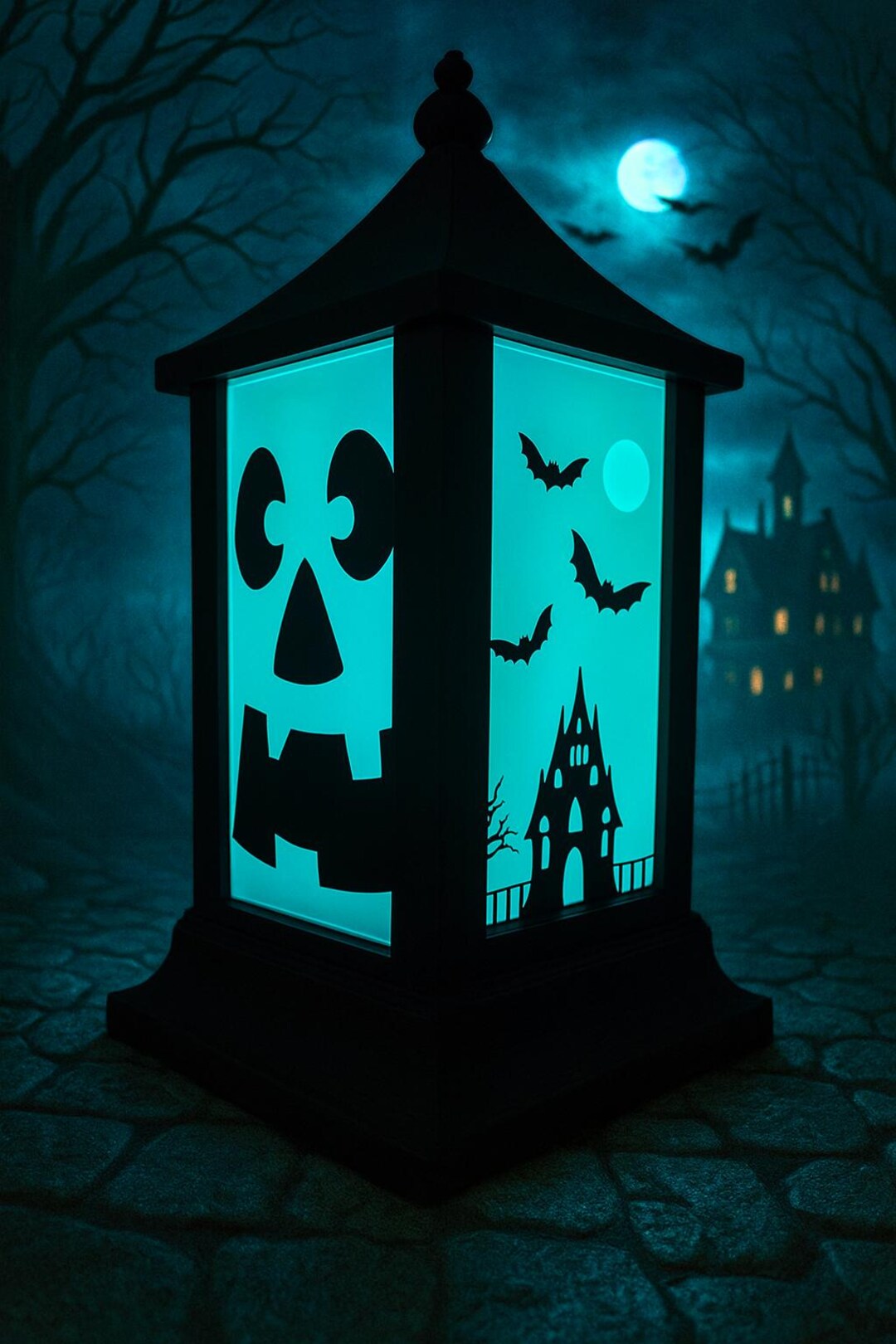 Halloween Lantern: Remote Controlled Multi-color Spooky Decor - Etsy