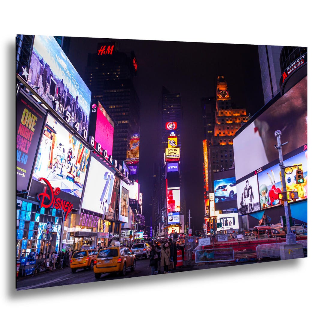 Times Square, NYC, New York, NY - Fine Art Wall Print - Etsy