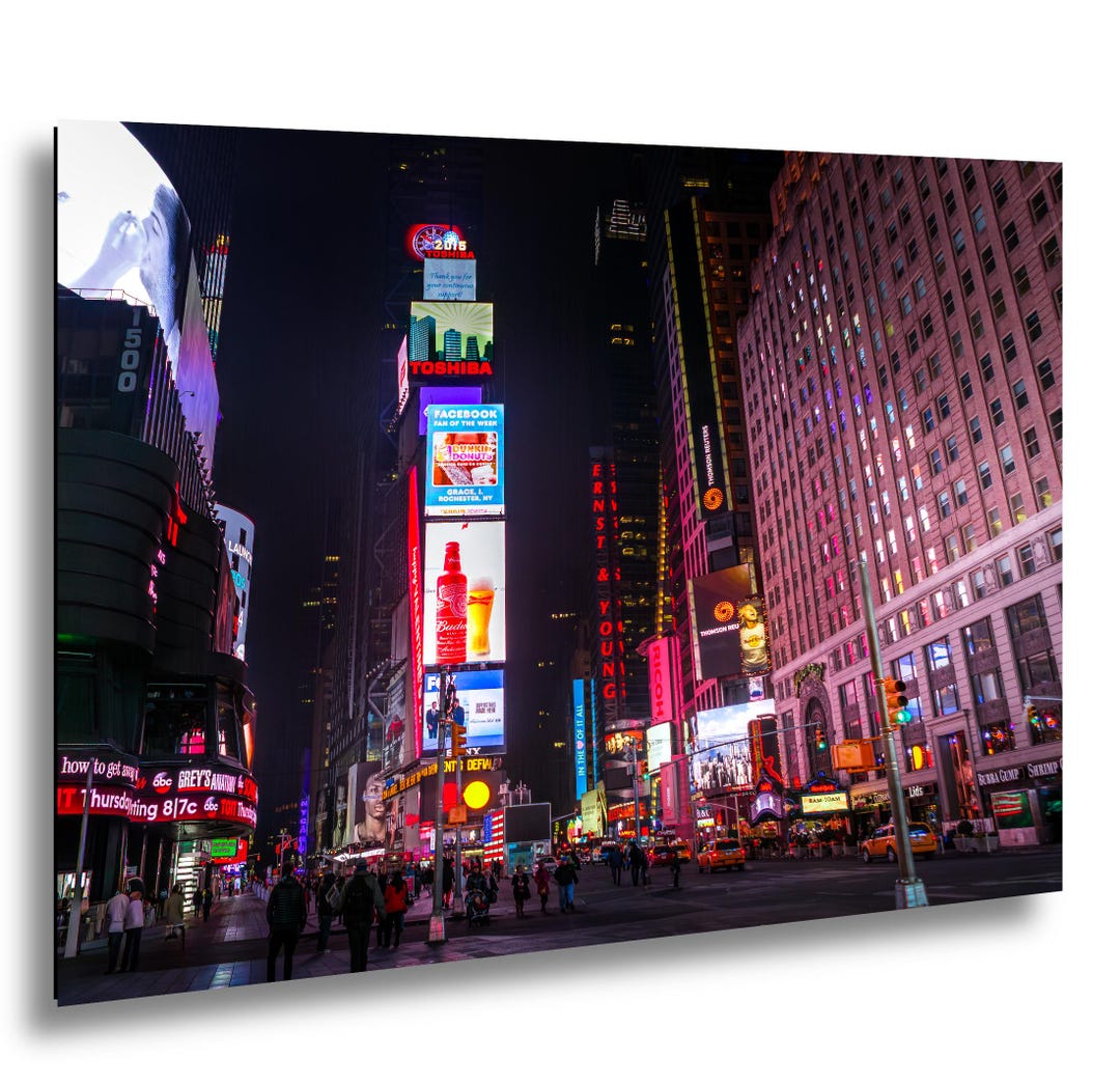 Times Square, NYC, New York, NY - Fine Art Wall Print - Etsy