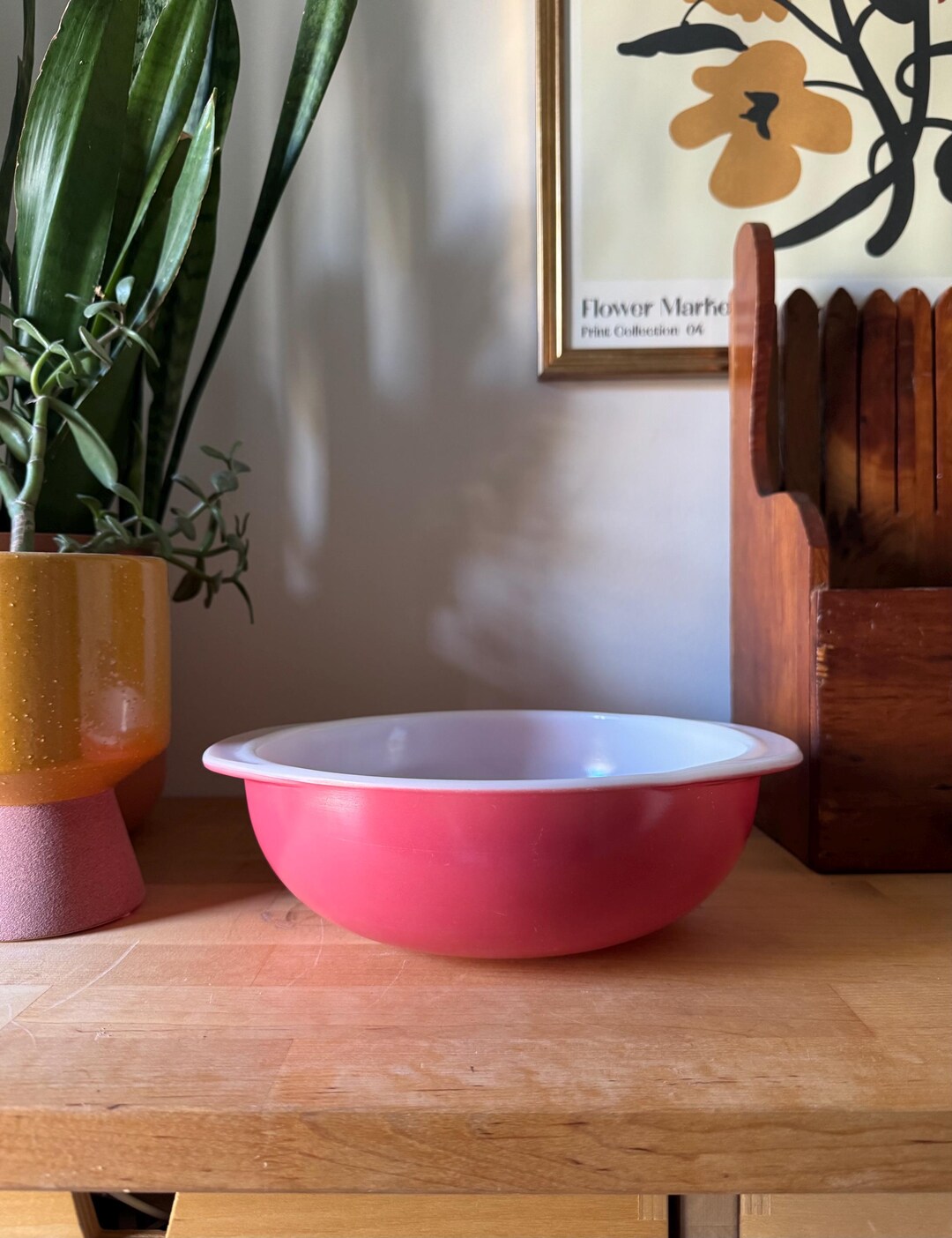 Pyrex Pink Flamingo Casserole Handled Bowl - Etsy