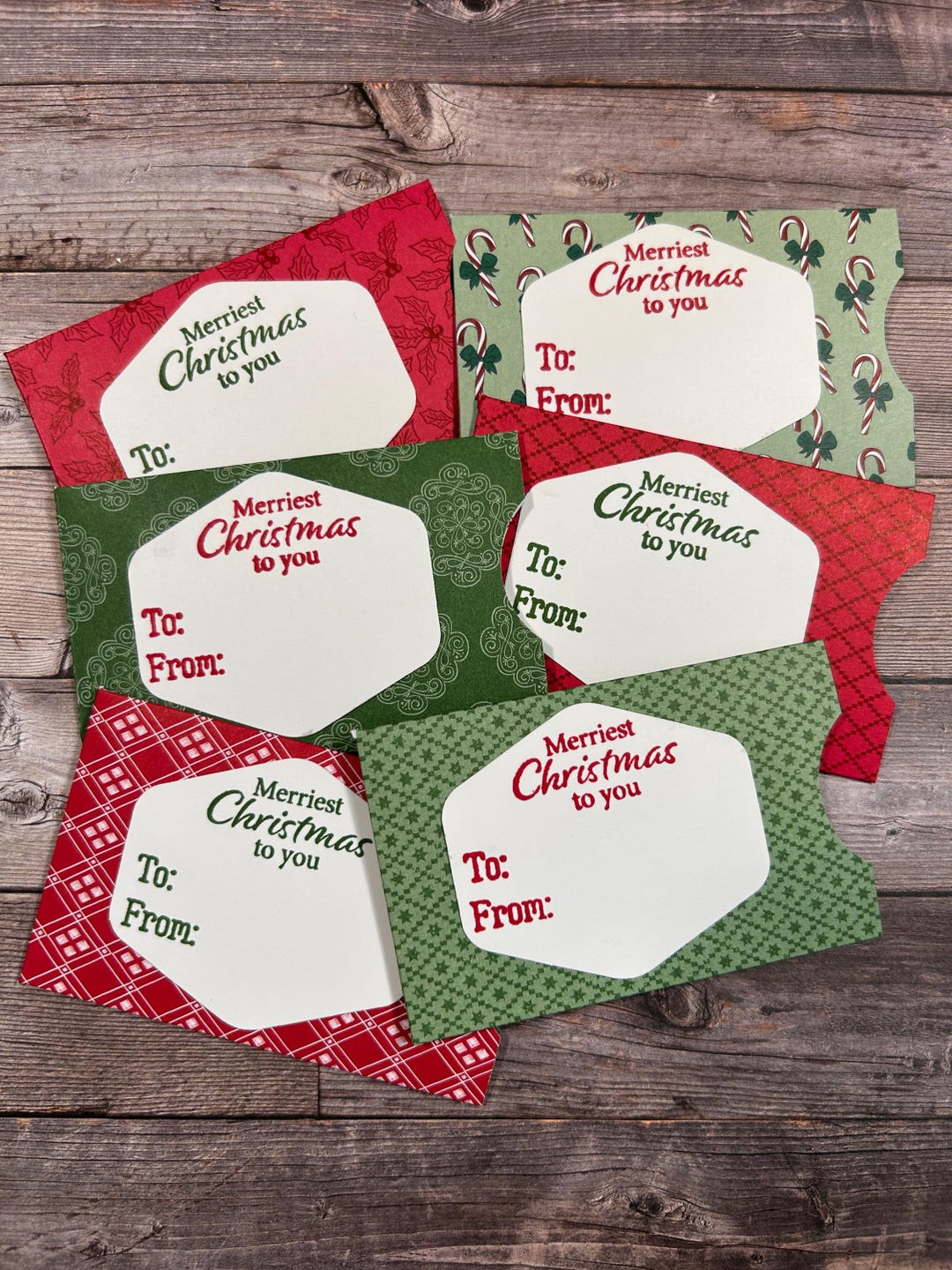 Handmade Christmas Gift Card Holders - Etsy