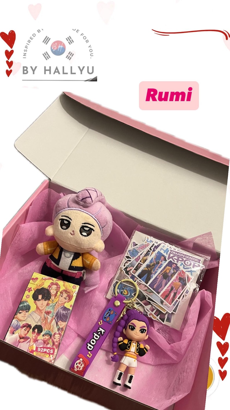 Fan-made K-pop Inspired Demon Hunter Gift Box - Etsy
