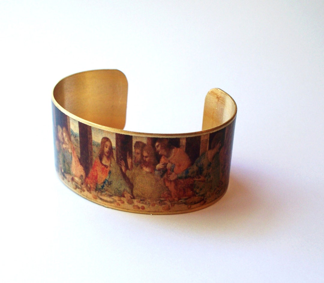 Da Vinici Last Supper Painting Cuff Bracelet - Etsy