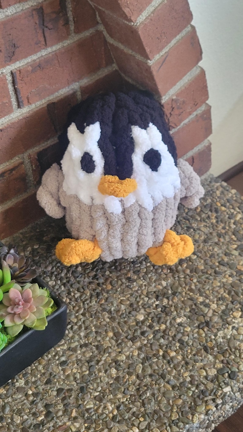 Large Stuffed Penguin - Soft Stuffed Animal - Snuggler - Oversized ...