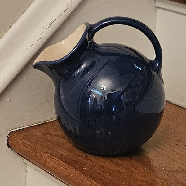 Blue Jug - Etsy