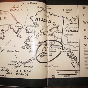 Vintage Alaska Earthquake Magazine Photo Story of That Disaster by ...