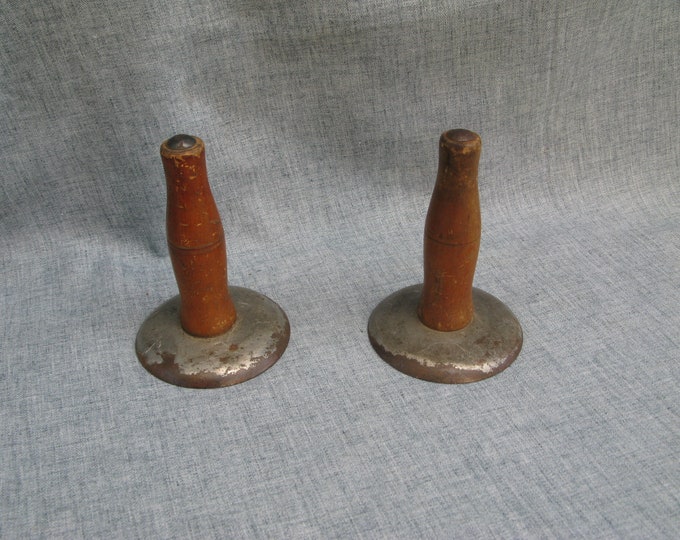 Set of 2 Vintage Farm Tool Hog Hide Hair Scraper Butcher Scraper Tool ...