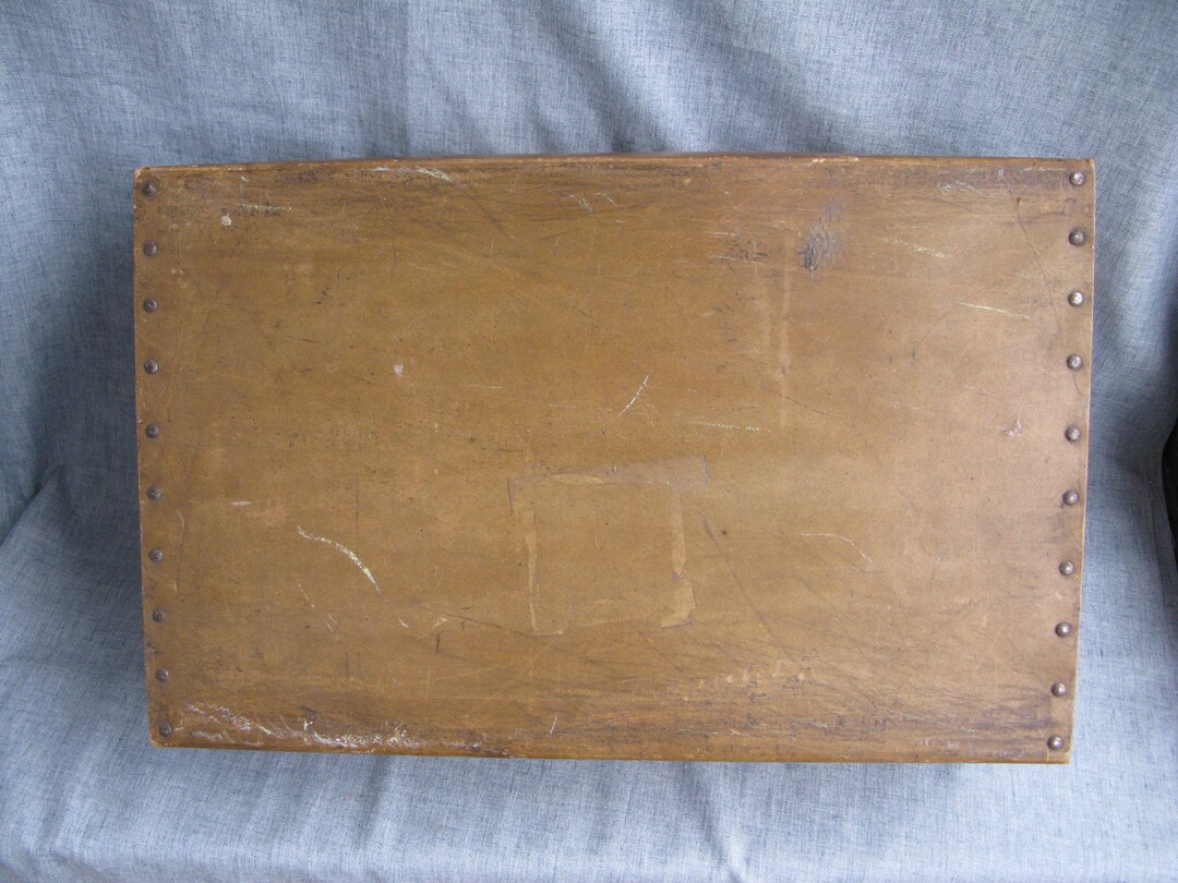 Vintage Garment Box Trunk Luggage Salesman Trunk Home Storage - Etsy