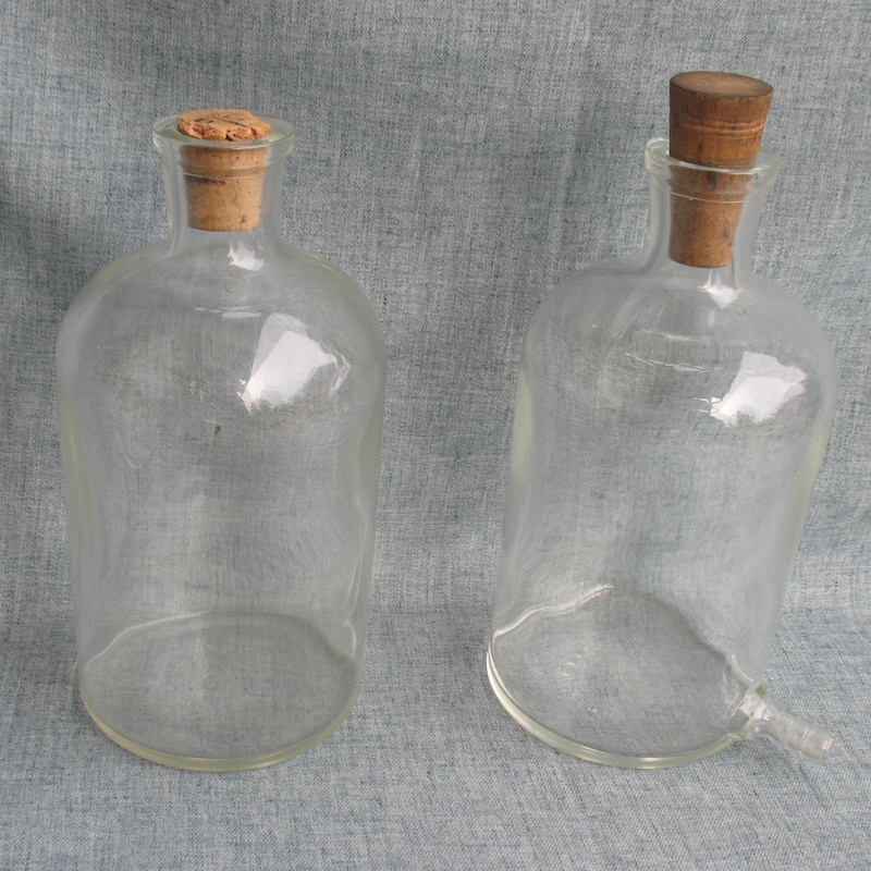 Laboratory Glass Bottle - Etsy