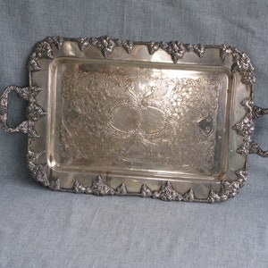 Silver Tray - Etsy