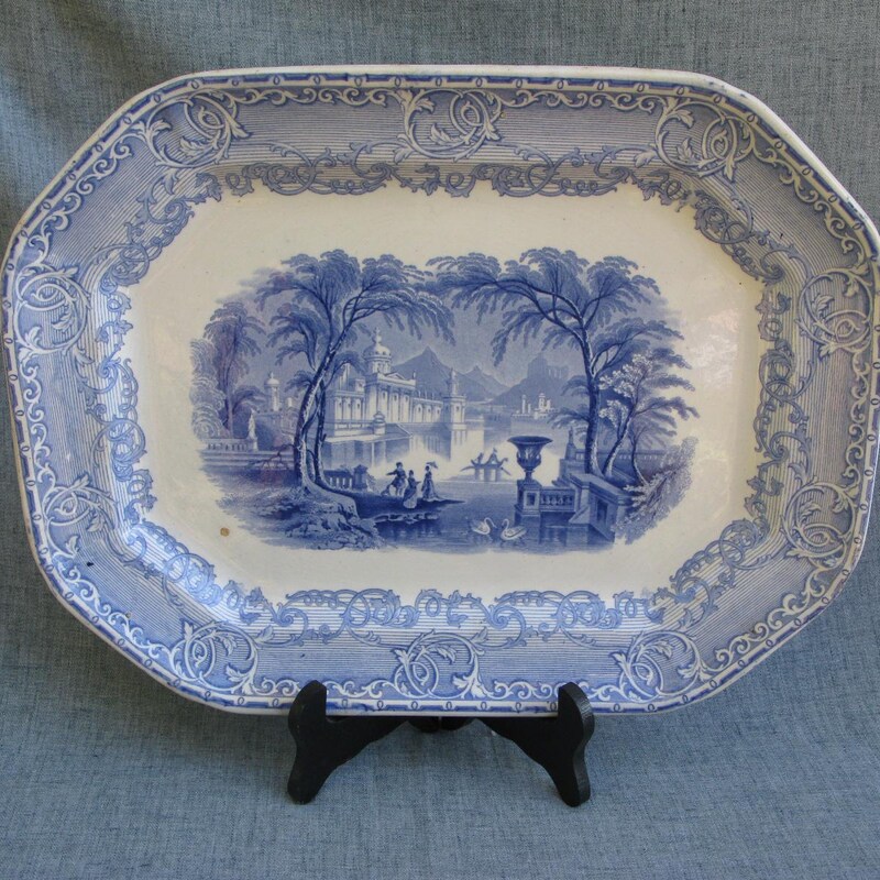 Transferware Platter - Etsy