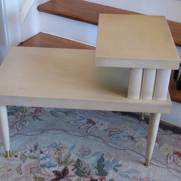 Vintage 1950s End Table - Etsy