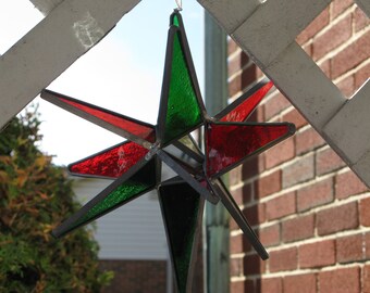 Stained Glass Bethlehem Star - Etsy