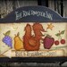 E PATTERN Red Rooster Inn Country Fruit Design by | Etsy