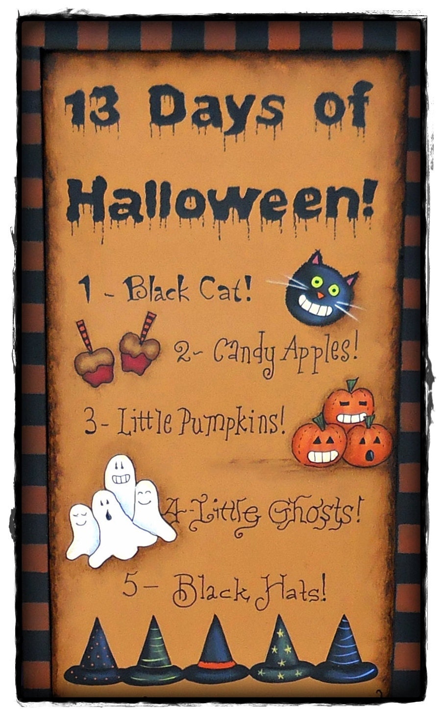 E PATTERN - 13 Days of Halloween - so Fun -NEW -designed by Terrye ...