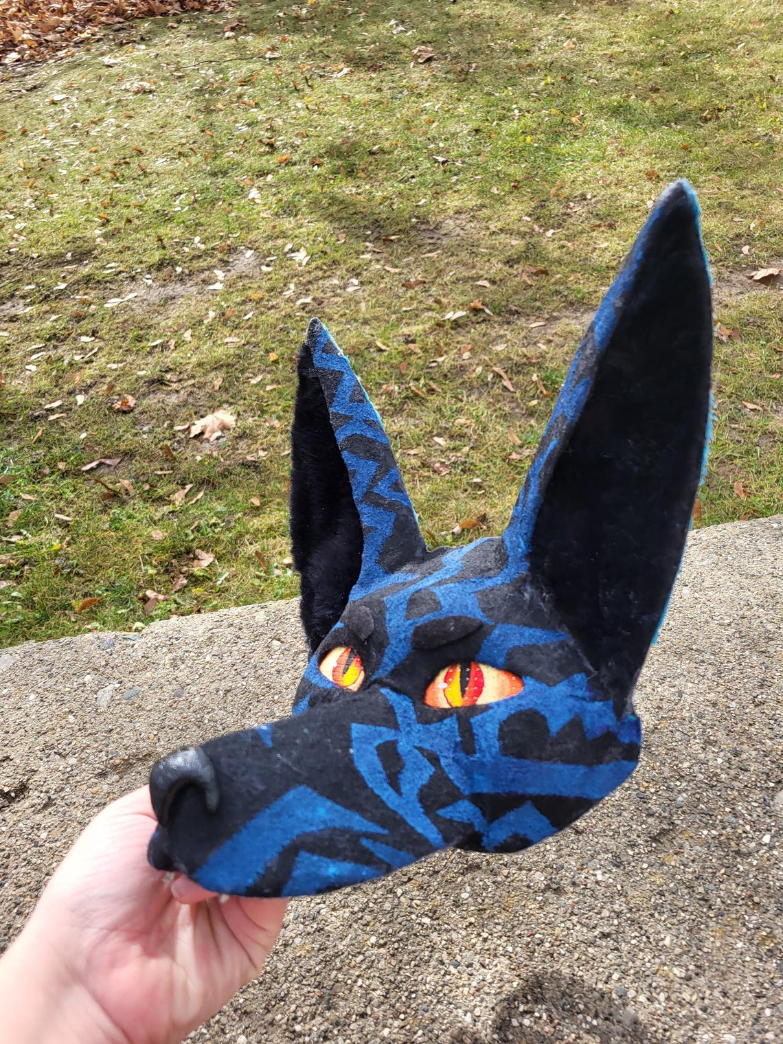 K-pop Demon Hunters Themed Dog Therian Mask - Etsy