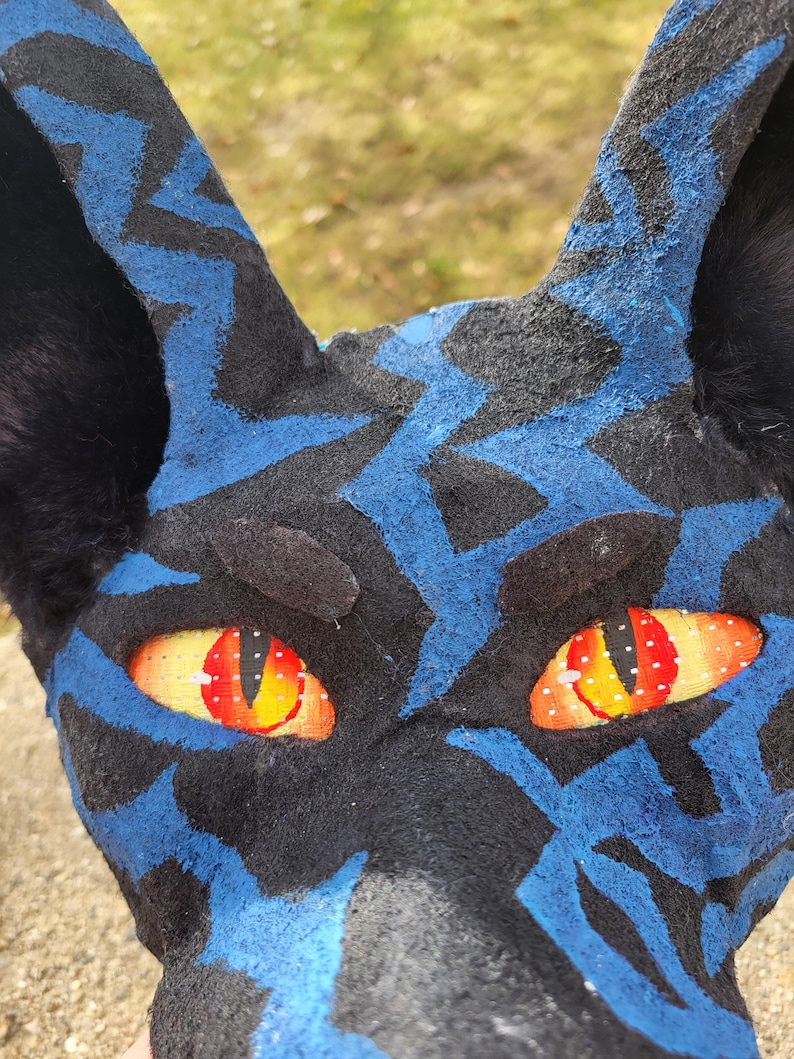 K-pop Demon Hunters Themed Dog Therian Mask - Etsy