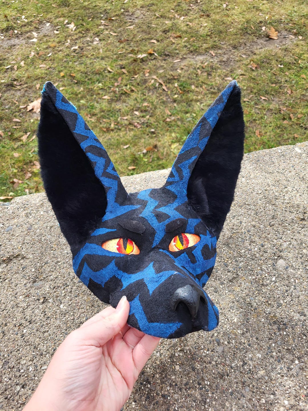 K-pop Demon Hunters Themed Dog Therian Mask - Etsy
