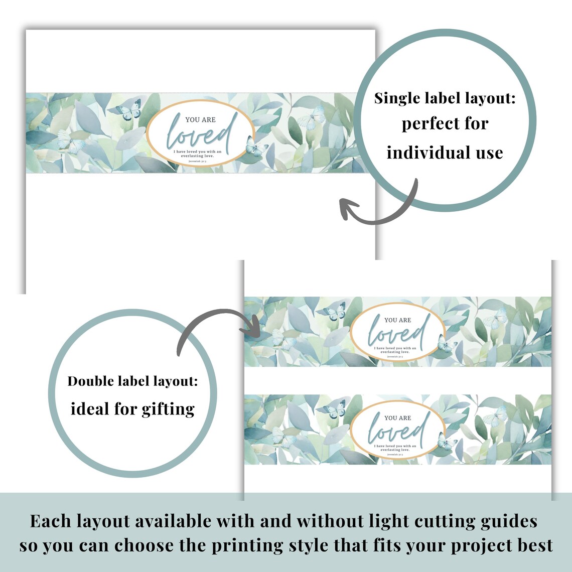 Printable Scripture Jar Kit, Bible Verse Jar Labels and Encouragement ...