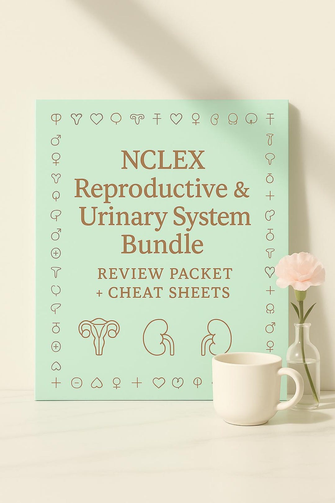 NCLEX Reproductive & Urinary System Bundle – Review Pack + Cheat Sheets ...