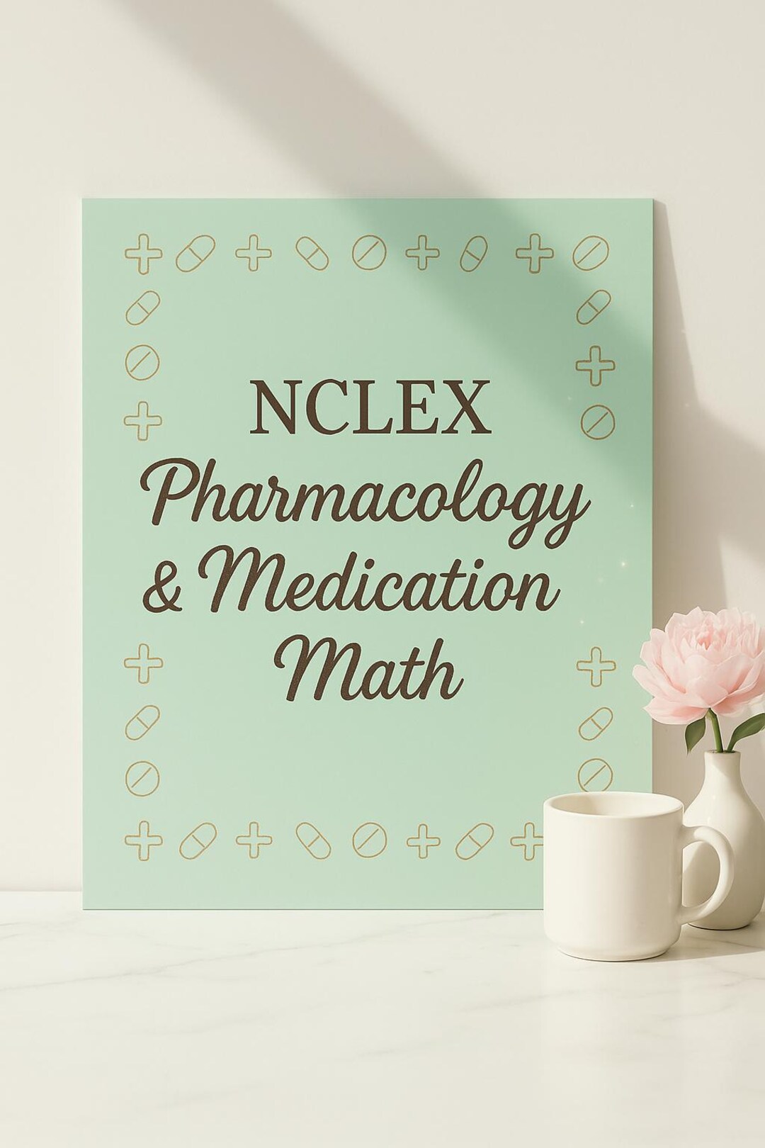 NCLEX Pharmacology & Medication Math Packet + Cheat Sheet | Nursing ...