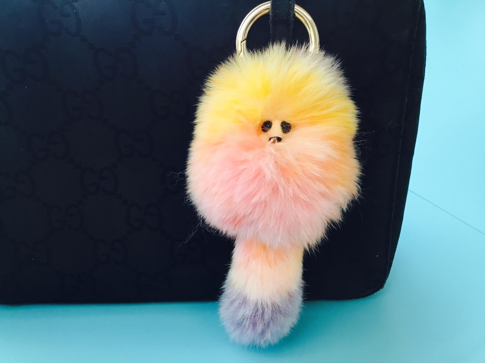 Furry Buddy / Orange / Soft / Furry / Friend / Phone Strap / Charm ...