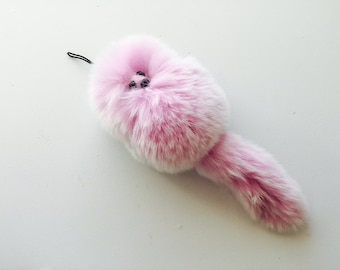 Furry Buddy / Orange / Soft / Furry / Friend / Cellphone Strap / Charm ...