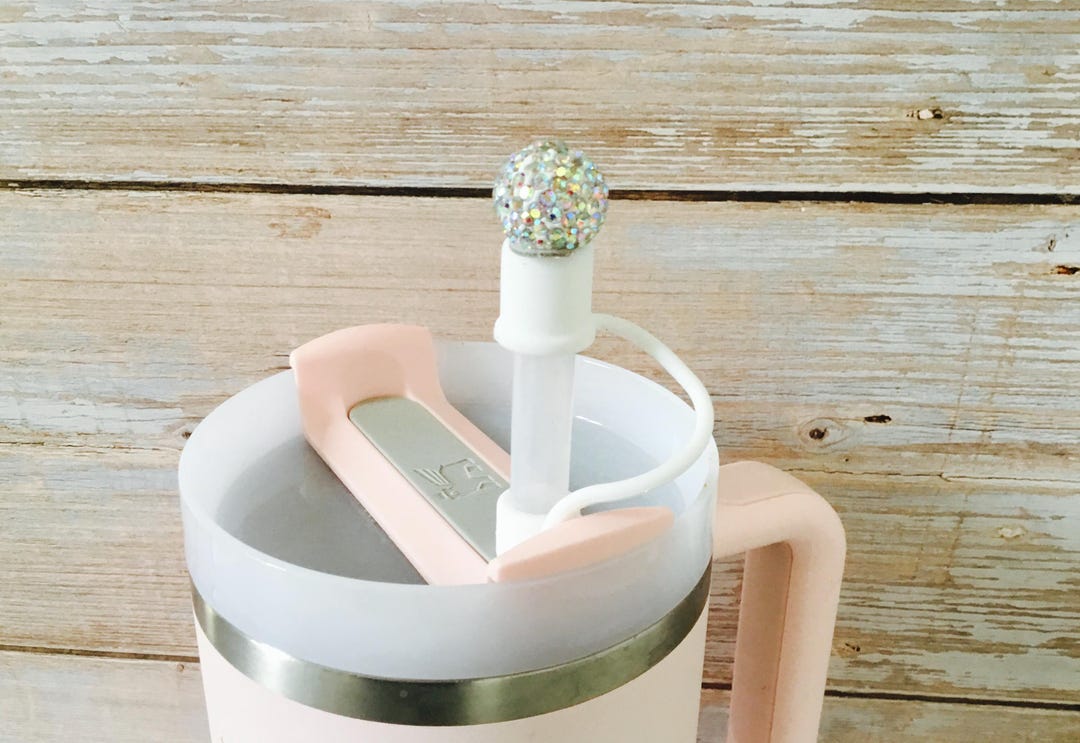 Straw Topper Cap / Crystal Bling / Cover / Stanley Tumbler Quencher ...