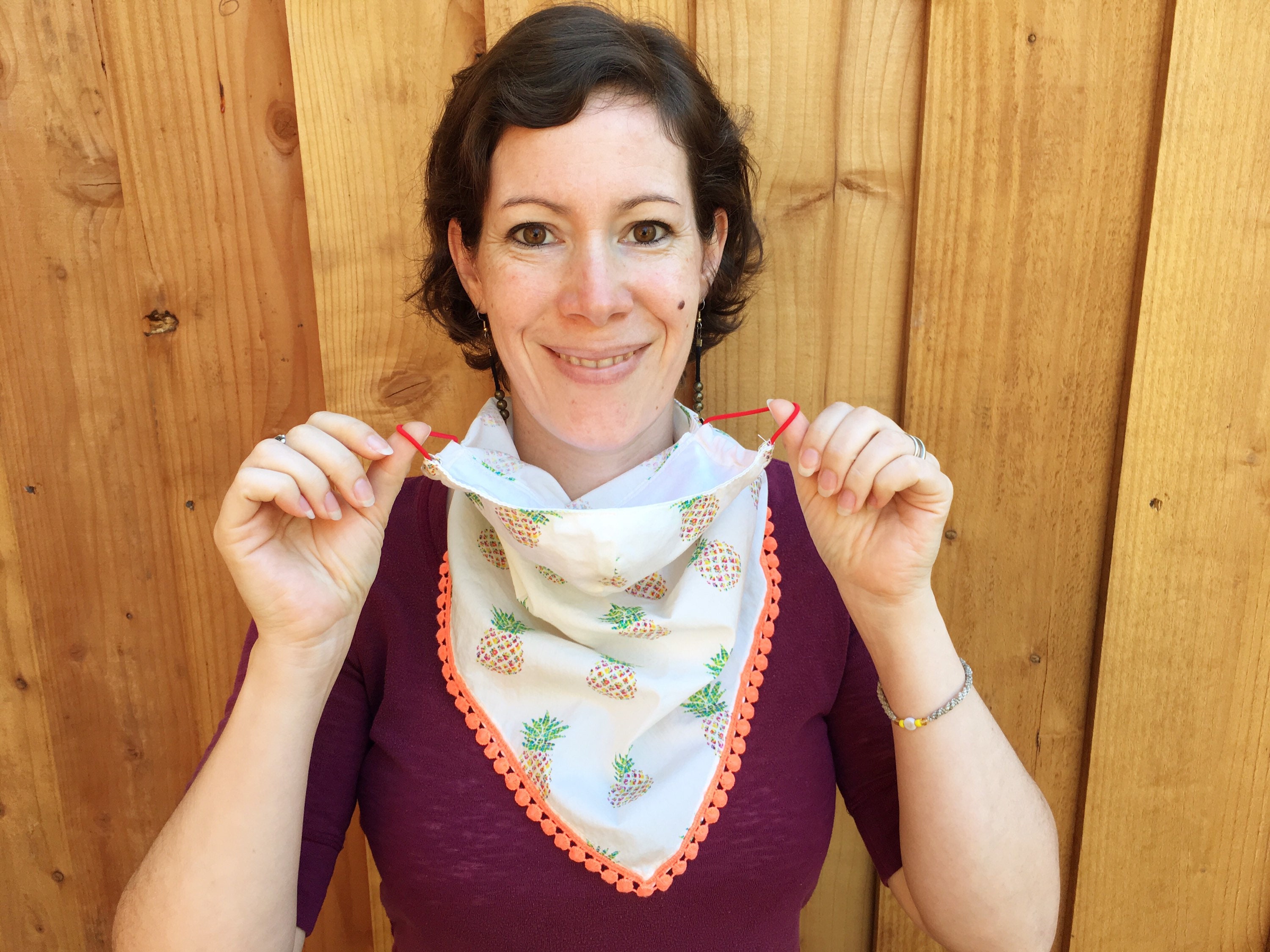 Cotton Scarf Face Mask Washable & Reusable USA Made Adult - Etsy