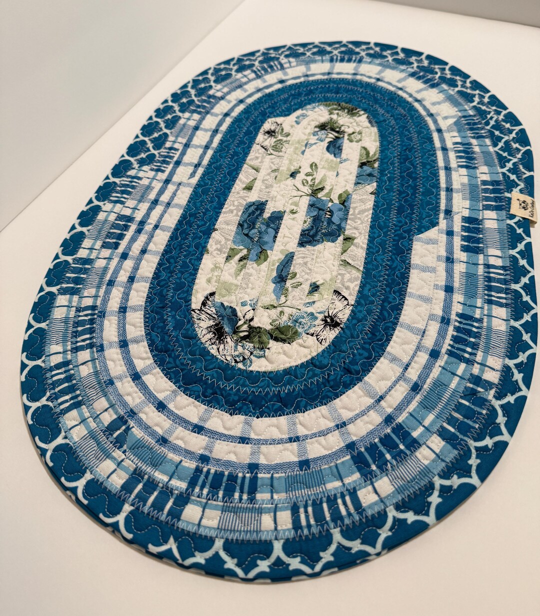 Jelly Roll Placemat Blue - Etsy