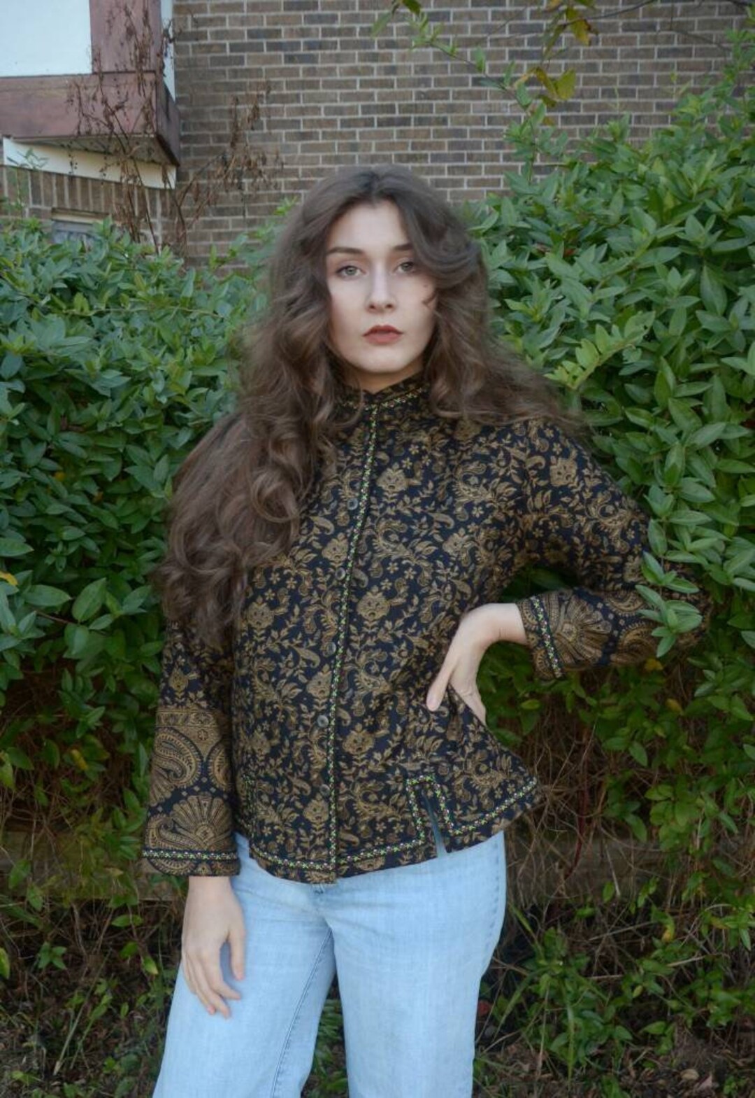 Paisley Jacket - Etsy