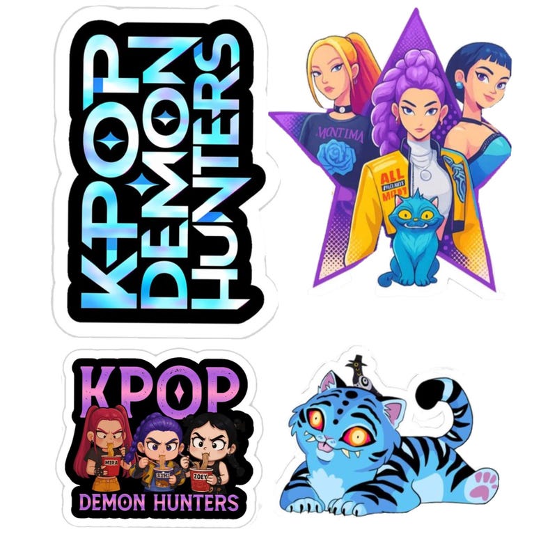 Kpop Demon Cake Topper - Etsy UK