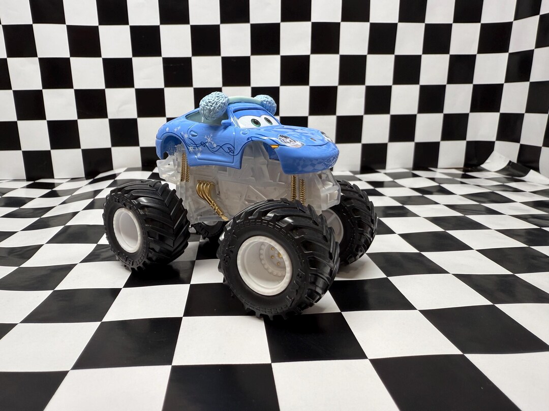 Monster Jam Custom Disney Pixar Cars Sally 1:64 - Etsy