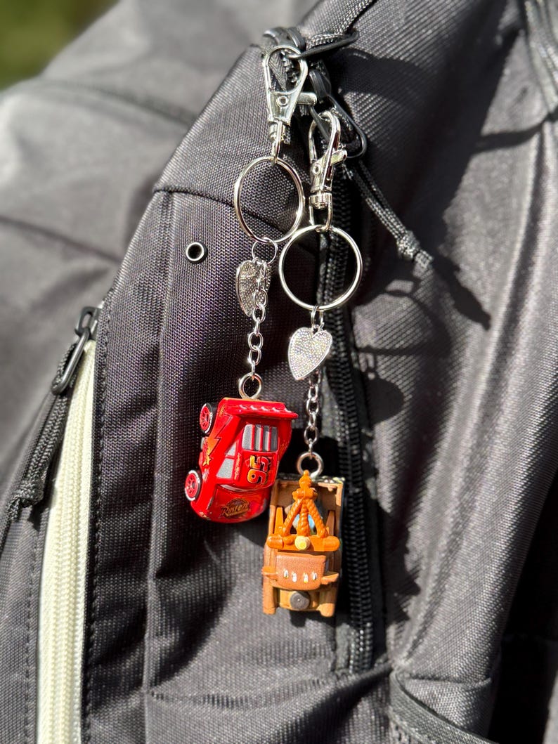 Disney Pixar Cars Keychain - Etsy