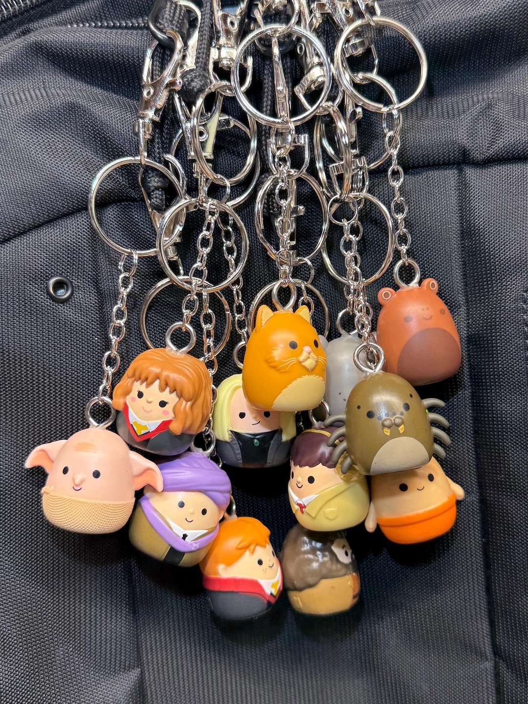 Harry Potter Squish A Long Keychain - Etsy