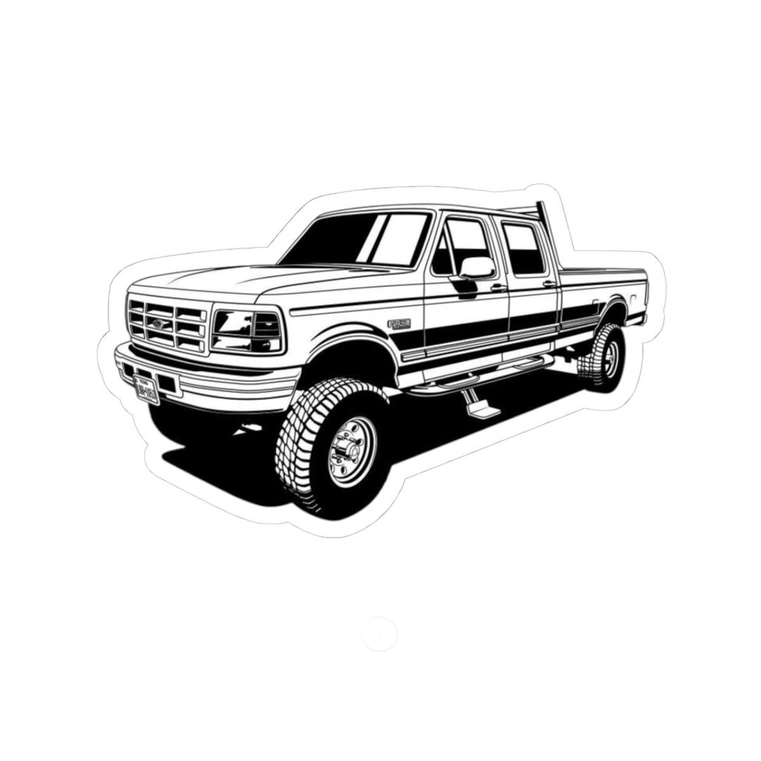OBS Ford Retro Sticker: Car Enthusiast Vinyl Decal - Etsy