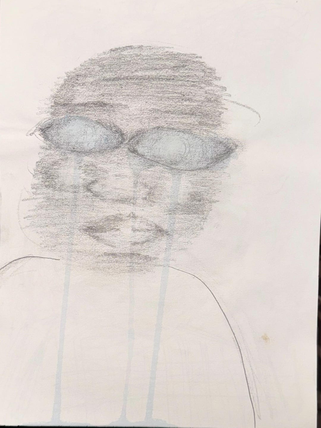 Graphite and Ink Drawing: Boy's Portrait - Etsy