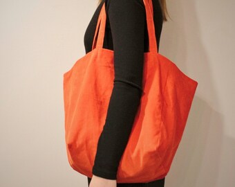 Corduroy tote bag | Etsy