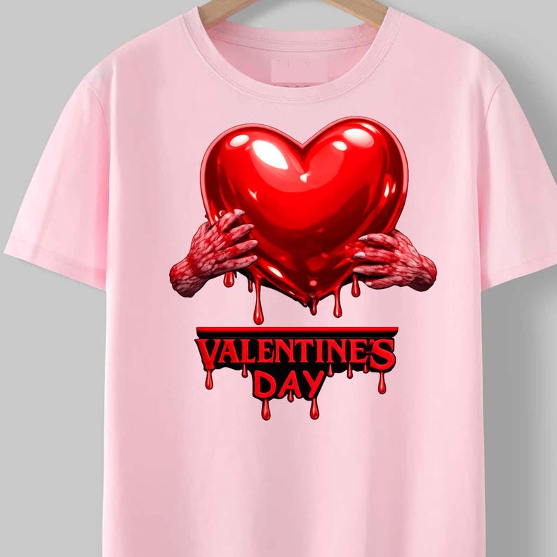 Creepy Valentine PNG – Monster Hand Dripping Heart, Horror Digital Art ...